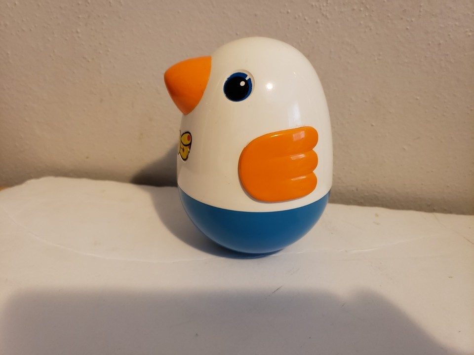 VTG Playskool Chime Bells Penguin Bird Roly Poly Weeble Duck Baby ...