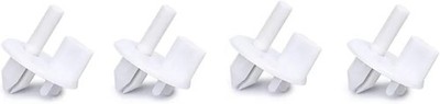 4 Pack 241993101 Refrigerator Shelf Support Clips for Frigidaire ...