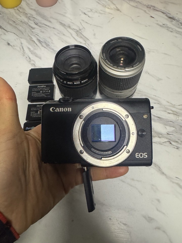 Cannon M100 Digital Compact Camera with 3 X Batteries & 80-200m lense ...