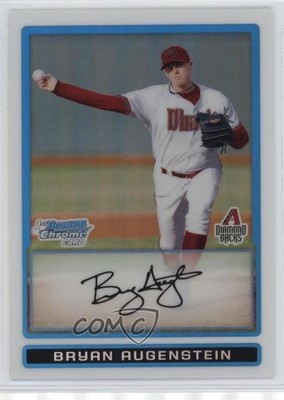 2009 Bowman Chrome Prospects Refractor /500 Bryan Augenstein #BCP172 | eBay