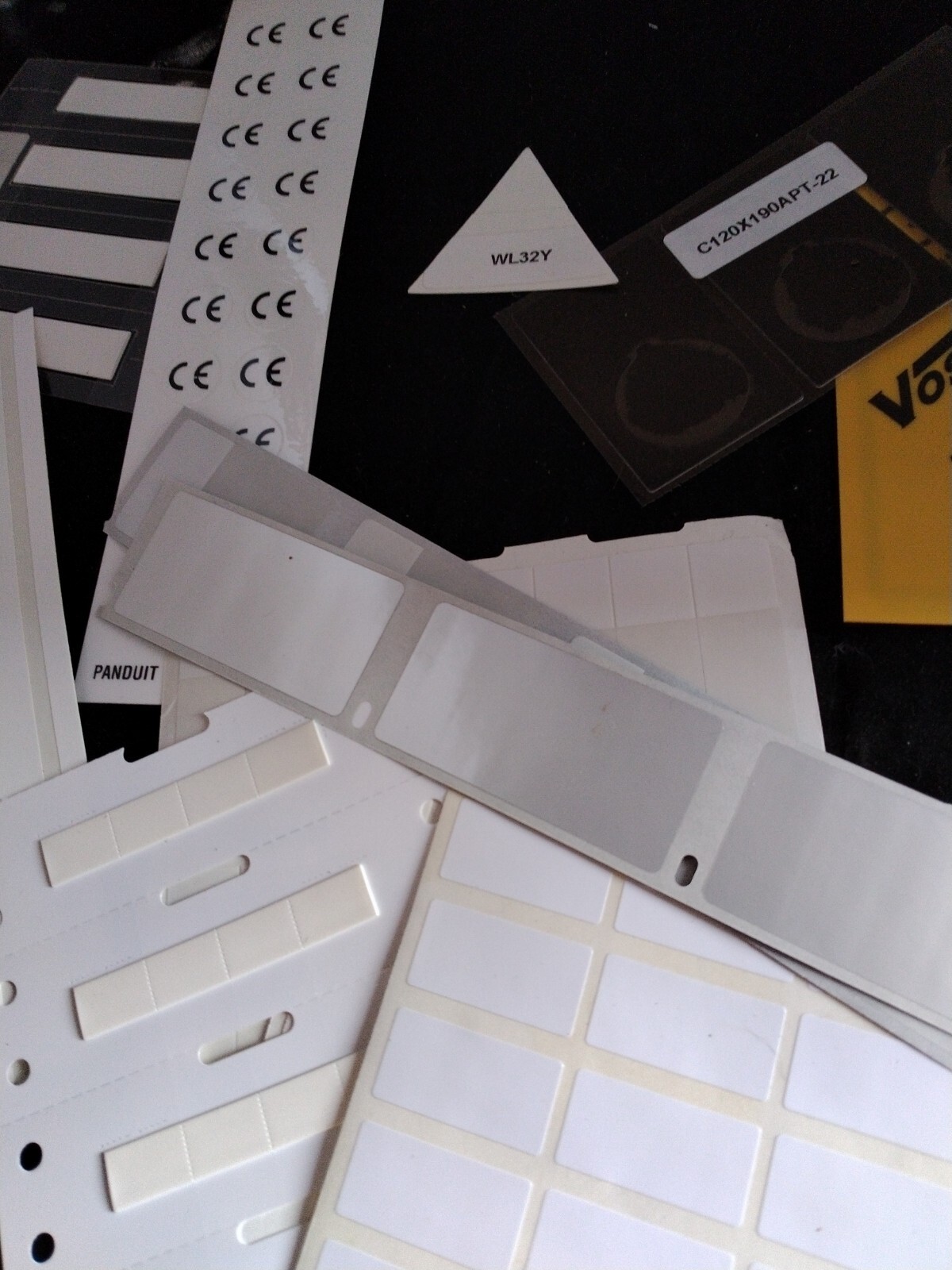 Danger Warning Sticker Signs Panduit Voss | eBay