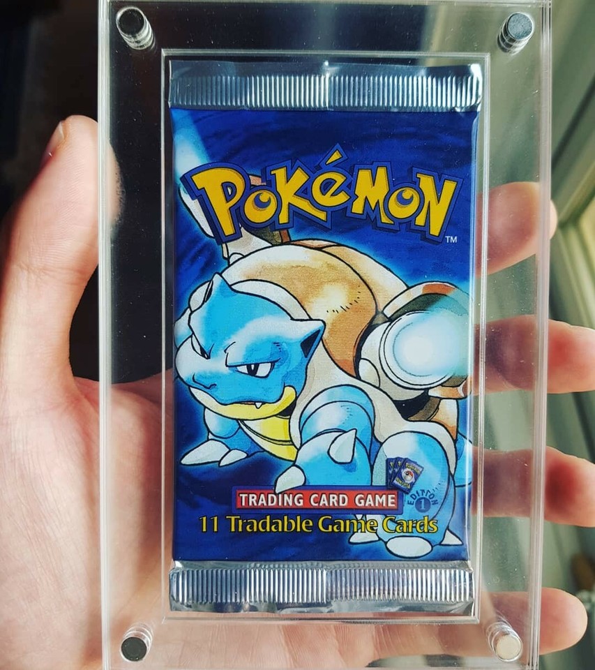 1999 Pokemon 1st First Edition Shadowless Base Set Booster Pack ...