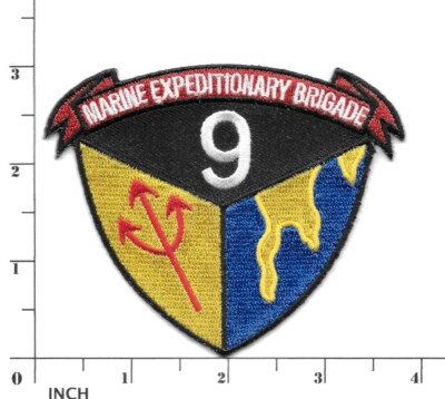 USMC 9th Marine Expeditionary Brigade reproduction PATCH Marines 9th ...