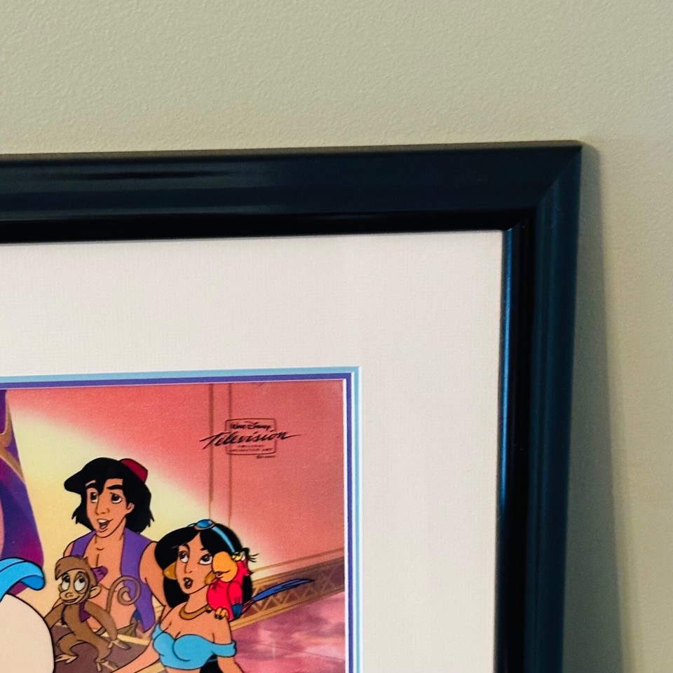 Original Aladdin Jasmine Abu Sultan Animation Cel 1994 Aladdin TV ...