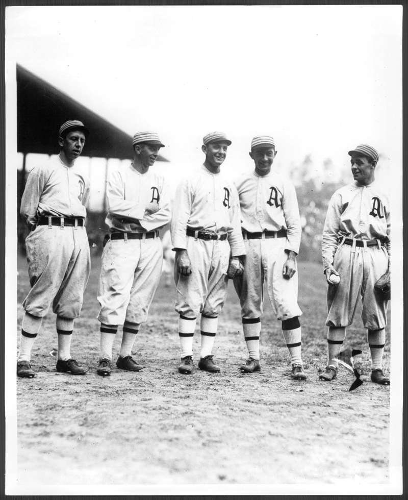 1912 A'S STARS HOME RUN BAKER ED COLLINS & JACK BERRY BERRY STUFFY ...