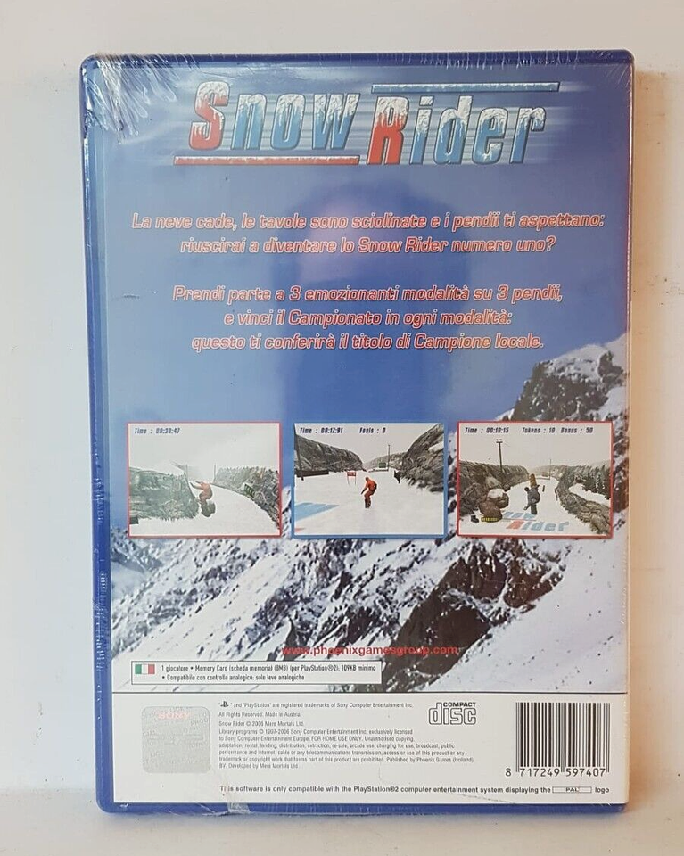 Snow Rider - Playstation 2 PS2 | eBay