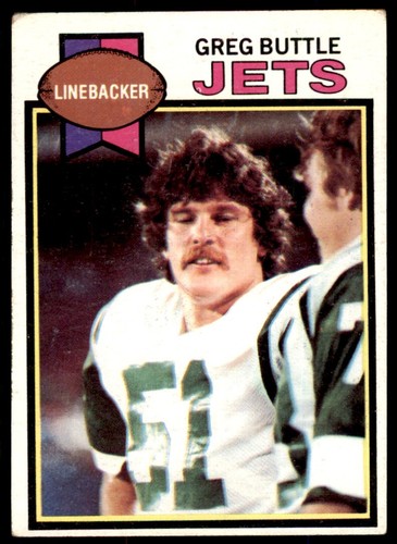 1979 TOPPS GREG BUTTLE NEW YORK JETS #161 | eBay