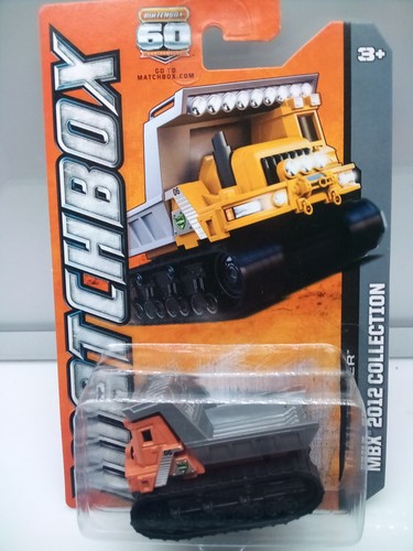 Matchbox Superfast / MB 852 - Trail Tipper - Orange & Grey - Model Dump ...