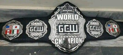 GCW World Championship Title Belt Adult Size 4mm BRASS | eBay
