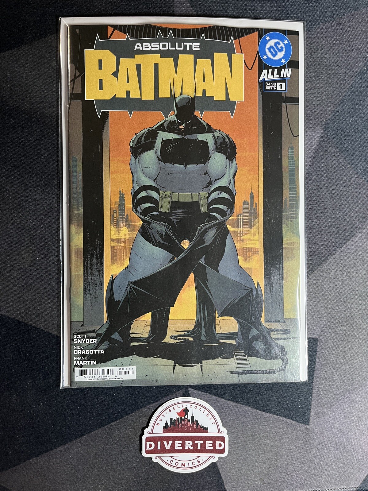 Absolute Batman #1 Main Cover A - Snyder & Dragotta - DC All In (2440) | eBay