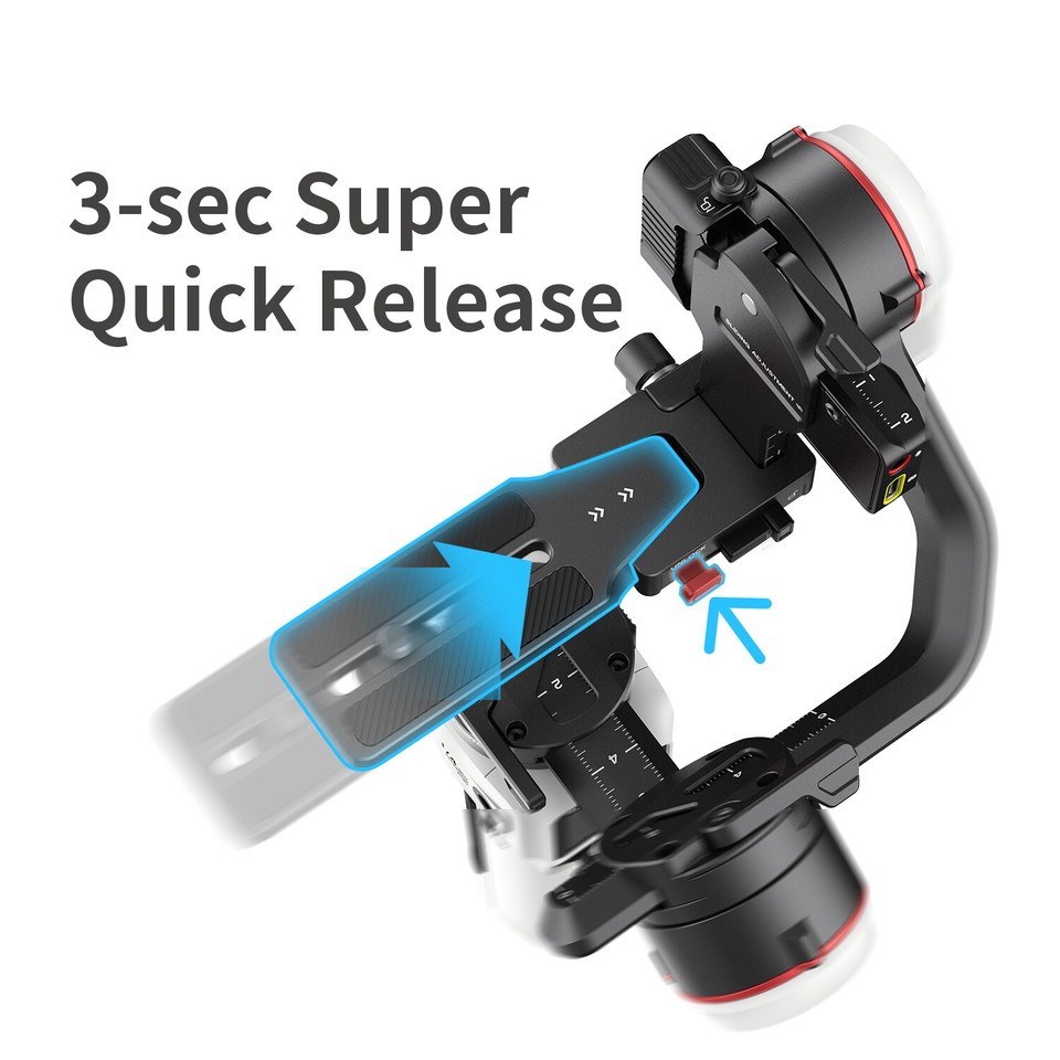 ZHIYUN Crane M3 S M3S Combo Pro 3-Axis Gimbal Stabilizer for Mirrorless ...