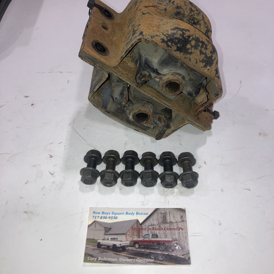 Chevy Engine Mount / Clam Shell Mounting Bolts And Nuts Qty Of 6 Square ...