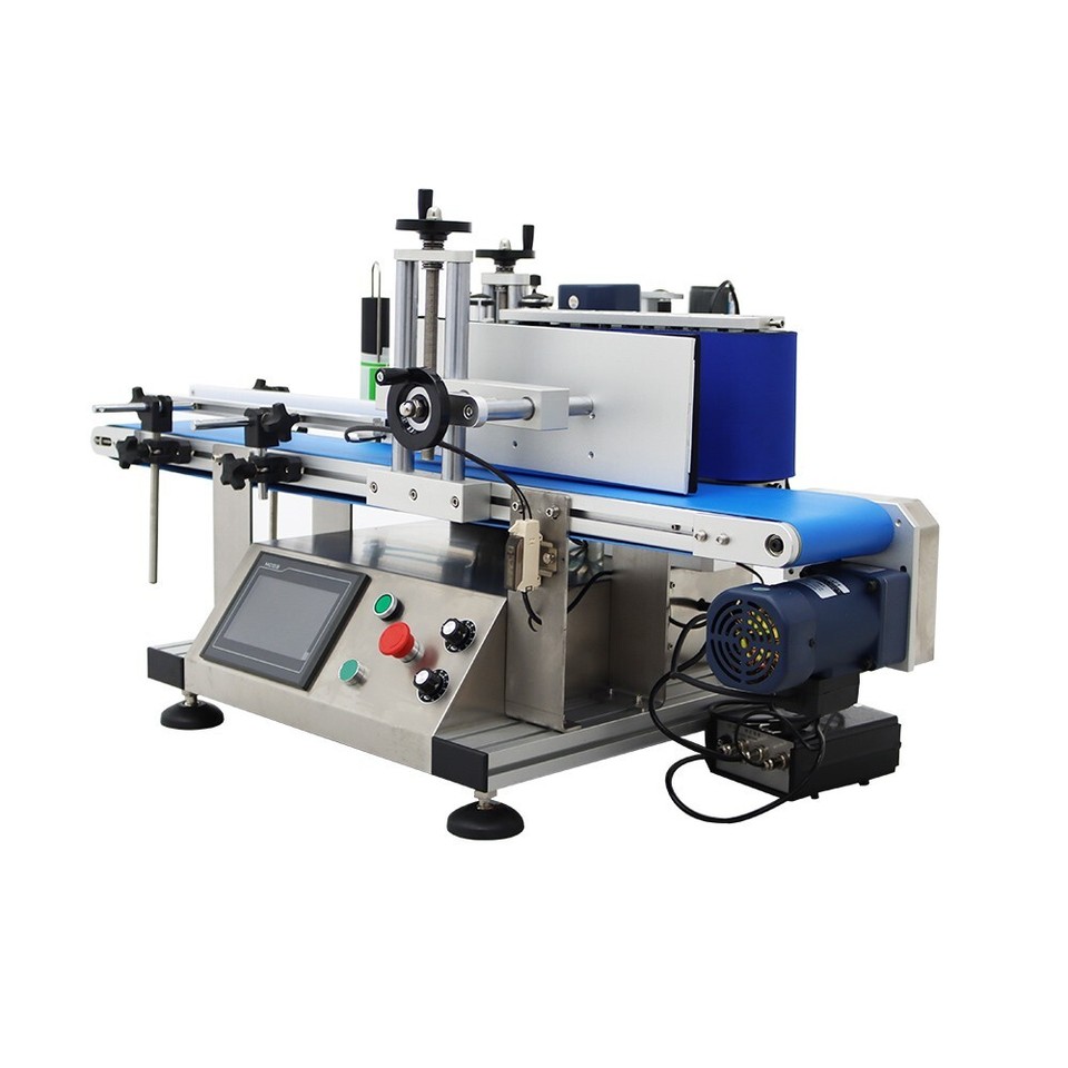 Automatic High Speed Round Bottle Marking and Labeling Machine w ...