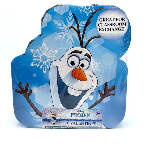 Disney Frozen Olaf Valentines Cards 16 Cards 8 Designs New | eBay