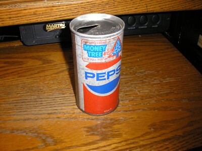 Rare Vintage PEPSI COLA 10 oz Money Tree POP Can FREE SHIP | eBay