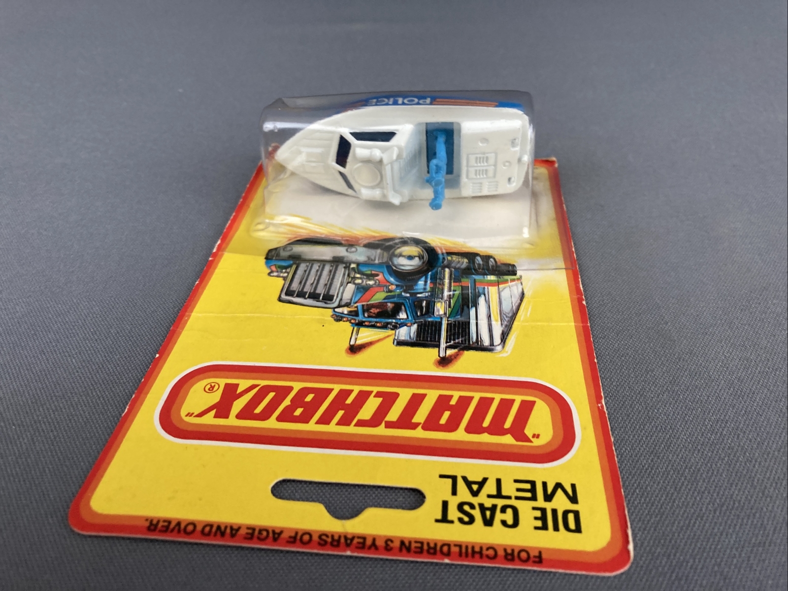 Vintage Matchbox Superfast No. 52 Police Launch Patrol Boat 1/64 ...