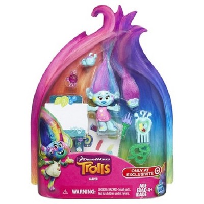 DreamWorks Trolls Harper Artist Blue Troll Play Set Target Exclusive ...