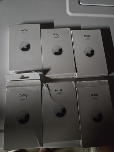 Apple - AirTag (4-Pack) - Lot Of 6 Boxes | eBay