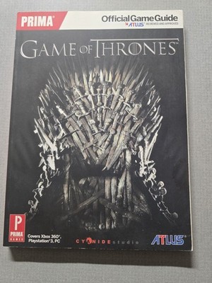 Game of Thrones: Prima Official Game Guide (Prima Official - VERY GOOD ...