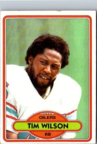 1980 Topps Tim Wilson #231 Houston Oilers Football Card | eBay