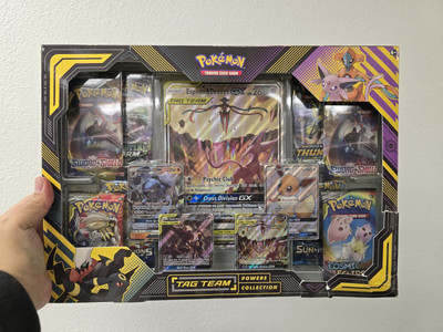 Pokémon TCG Tag Team Powers Collection Box Umbreon & Darkrai + Espeon ...