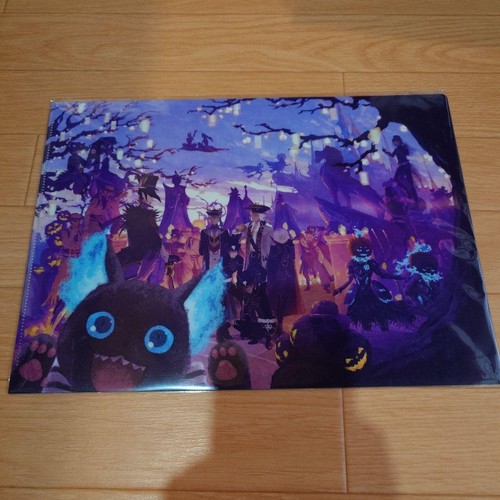 Twisted Wonderland Scary Monsters Clear File & Sticker Unopened, Rare ...