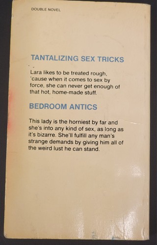 1981 Beeline Double Novel - Bedroom / Tantalizing & Commander Amanda ...