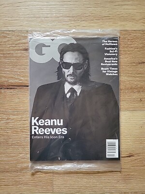 GQ Magazine May 2019 Keanu Reeves Unopened | eBay