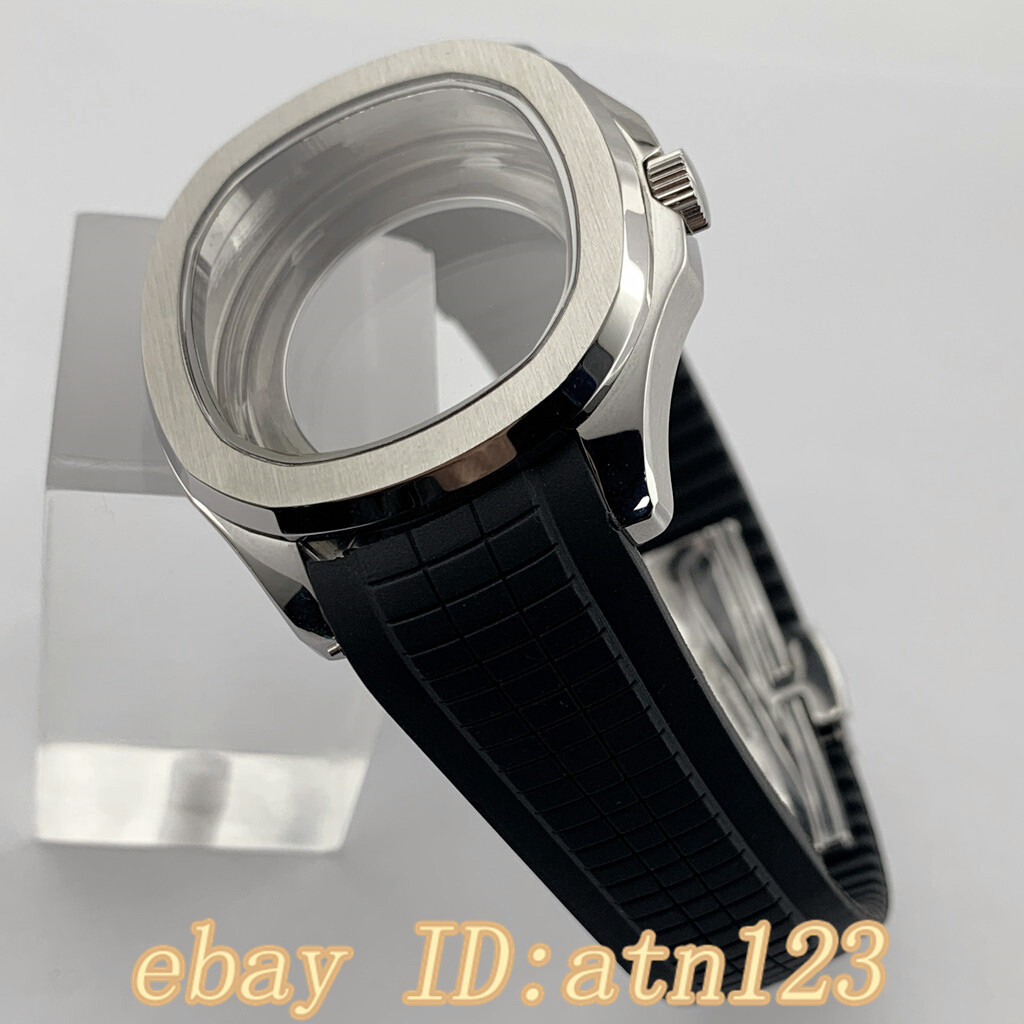 40mm Fit NH35 NH36 ETA2824 square watch case black blue grey green ...