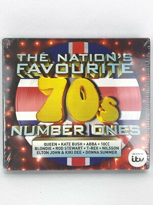 The Nation's Favourite 70s Number Ones Various Artists Includes 3 Cd ...