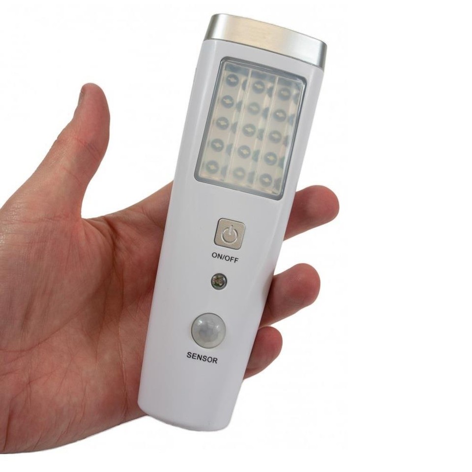 Rechargeable LED Emergency Light Plug In Power Failure Torch Sensor 2 ...