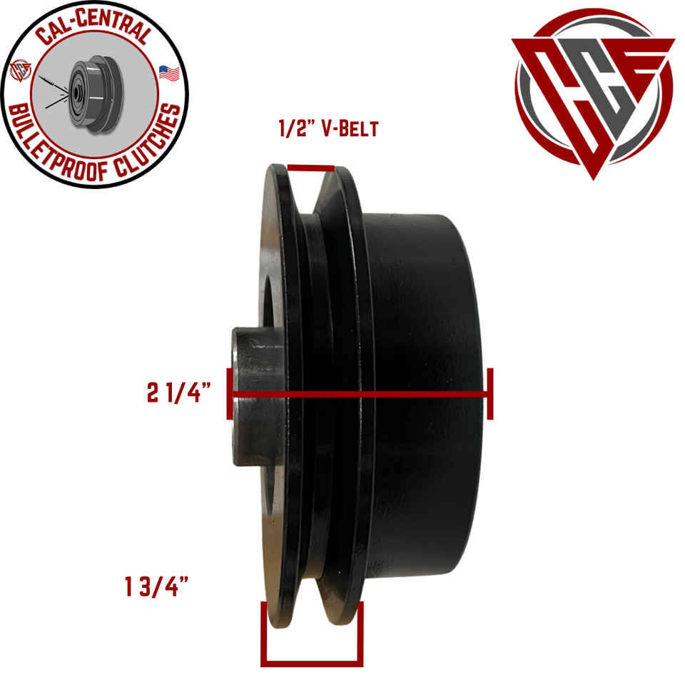 Centrifugal Clutch 1/2" V Belt Drive 1" Bore Compactor Heavy Duty GX390 ...