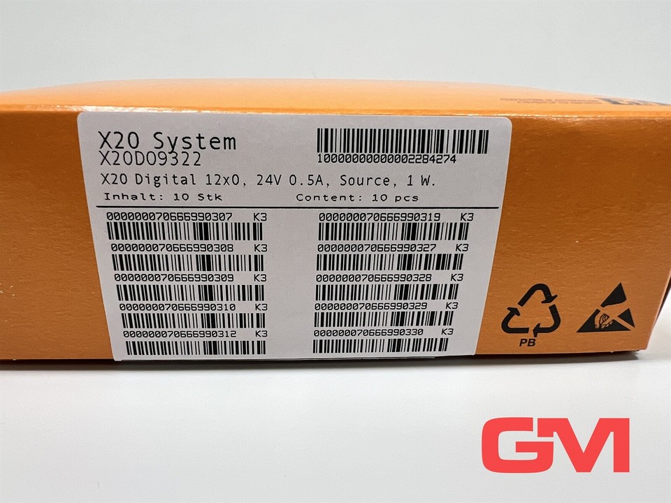 B&R Ausgangsmodul X20DO9322 Revision K3 Digital Output Module X20 ...