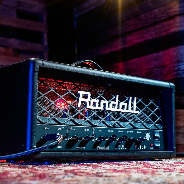 Randall Rd45h Diavlo 45w Tube Guitar Amplifier Head - Black for sale ...
