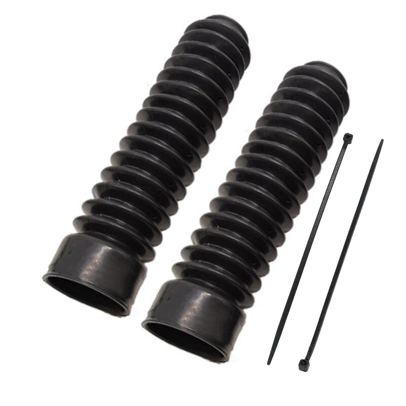US 35MM Motorcycle Fork Rubber Gaiter Boots Front Fork Shock Absorber ...