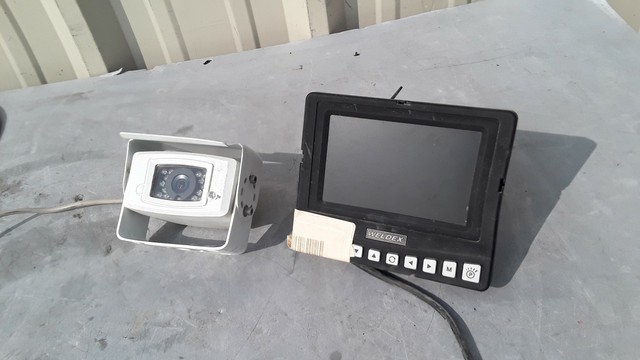 Weldex RV Motorhome INFA Red LED Rear View Back up Color Camera Wdrv ...