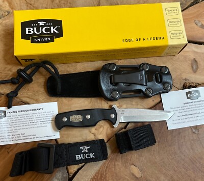 Rare Buck Knives 616 Buck Ops Boot Knife 3″ 154CM Steel Fixed Blade W ...
