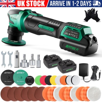 BATOCA S4 Cordless Car Polisher Dual Action & Rotary Polishing Buffing ...