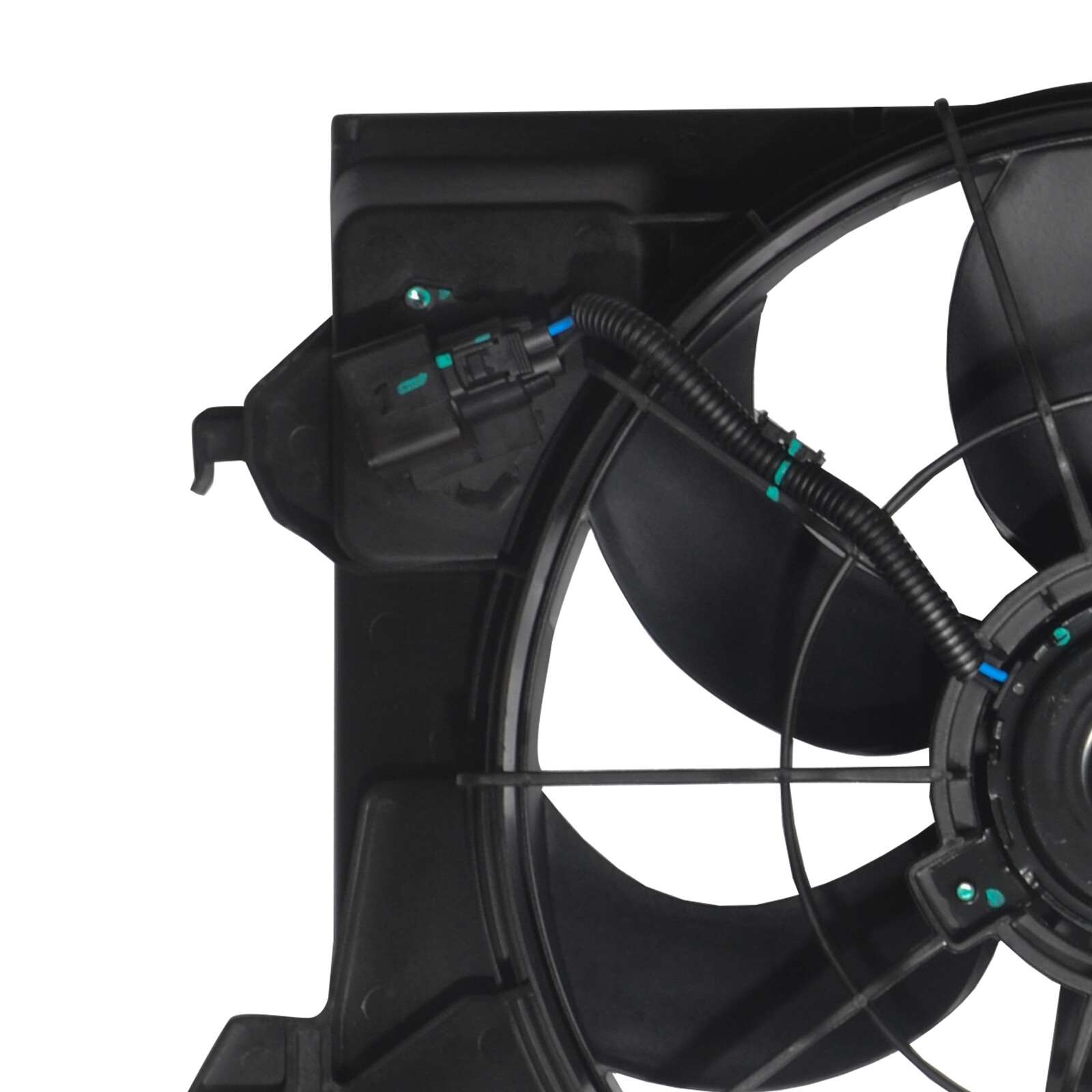 2012-2013 Hyundai Accent Veloster Radiator Cooling Fan Assembly ...