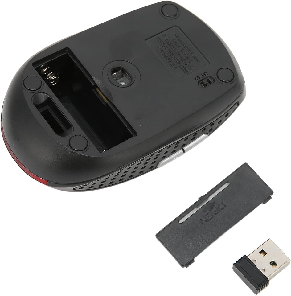 Wireless Optical Mouse Mice 2.4GHz USB Receiver For Laptop PC Computer ...