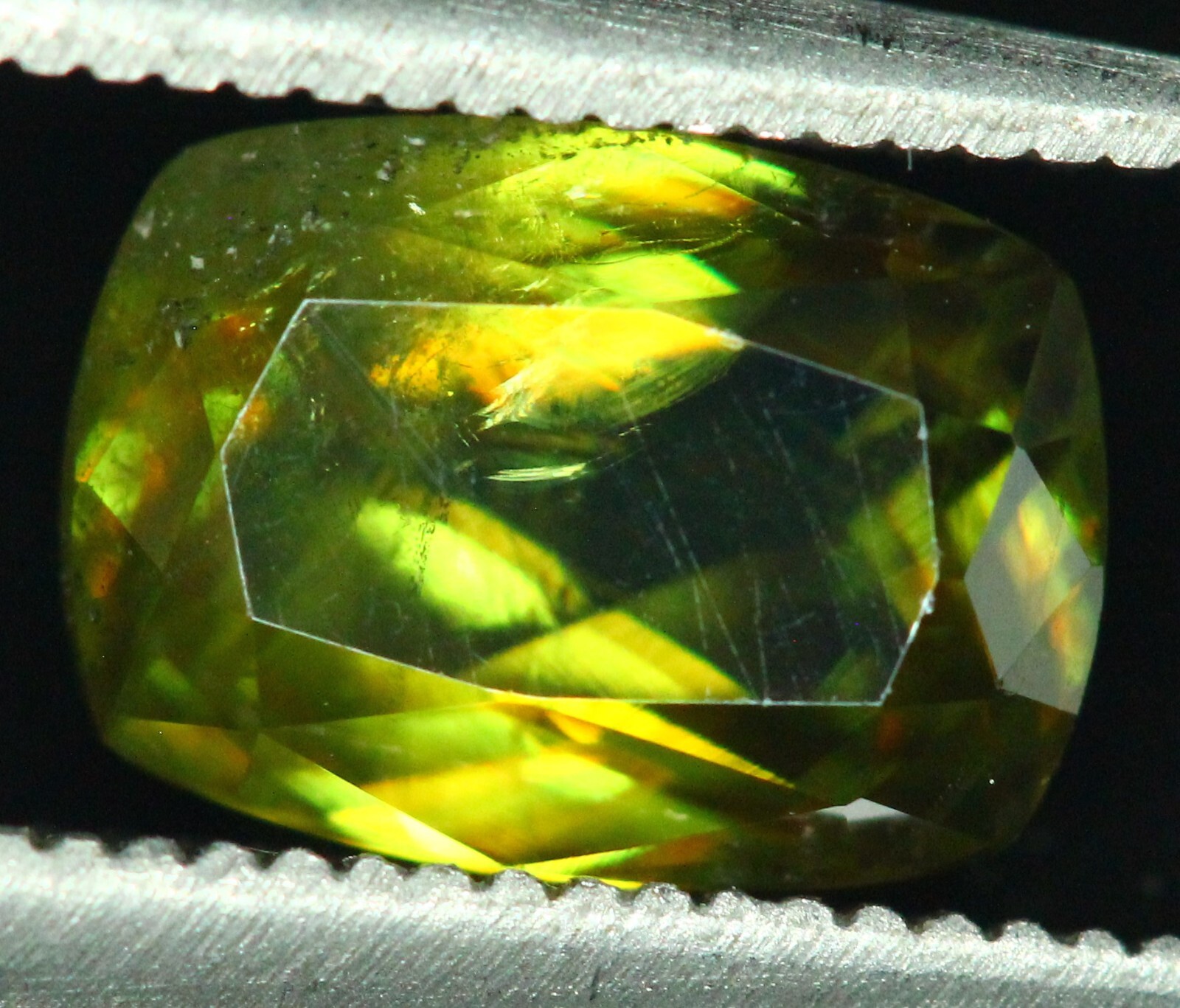 1.26 CT Rarest Green Color Change Natural Sphene/Titanite Cut Gemstone ...