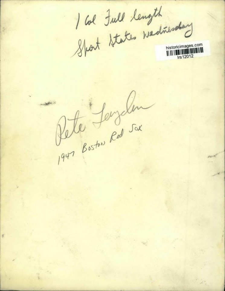 1947 Press Photo Pete Layden, Boston Red Sox Baseball player - lrs12012 ...