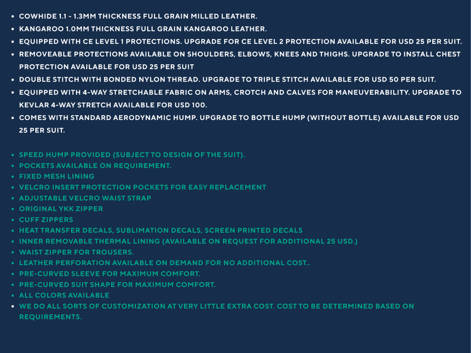 Ducati Corse red Motorbike Racing Cowhide/kangaroo bike CE Approved 1 ...