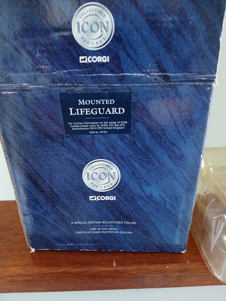Corgi Icon Metal Mounted Lifeguard Figure | eBay UK
