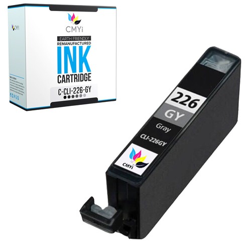 1PK Compatible CLI-226 Gray Ink Cartridge for Canon PIXMA iP4920 iX6520 ...