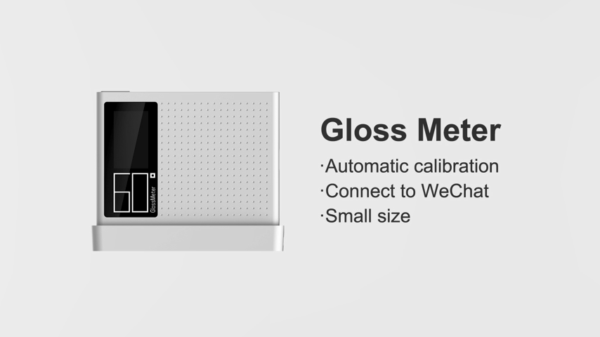 Handheld Gloss Meter Tester 60 Degree Glossmeter Gloss Measurement 0 to ...