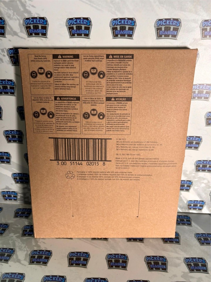 3M 02015 Wetordry Sanding Sheets 431Q Pack of 50 Sheets 150 Grit - New ...