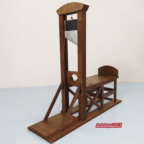 1/12 Scene Wood Guillotine Model Accessories Fiit 6'' Action Figure ...