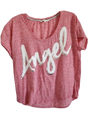 Victoria's Secret Sz L Angel Print Top Ss | eBay