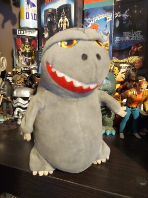 GODZILLA plush 8" Kaiju Gojira Kidrobot Phunny Gray Monster Doll Toy | eBay